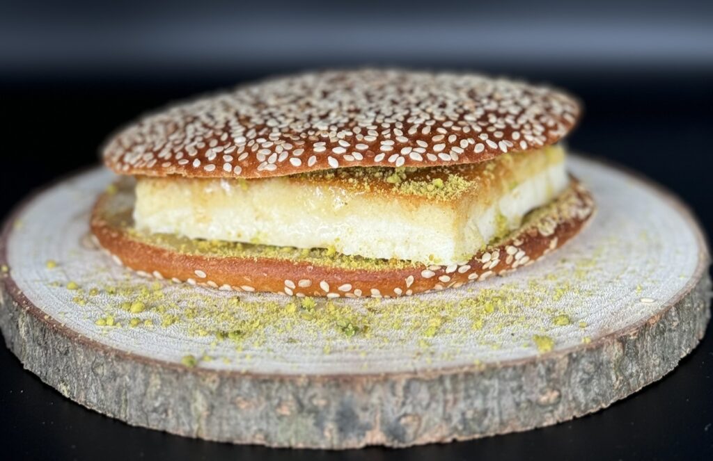 Knafeh With Kaak (Sweet Bread) – Suzie’s Pastry